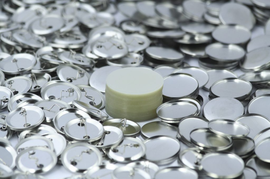 Components for badges - button badges material - Buttonfly